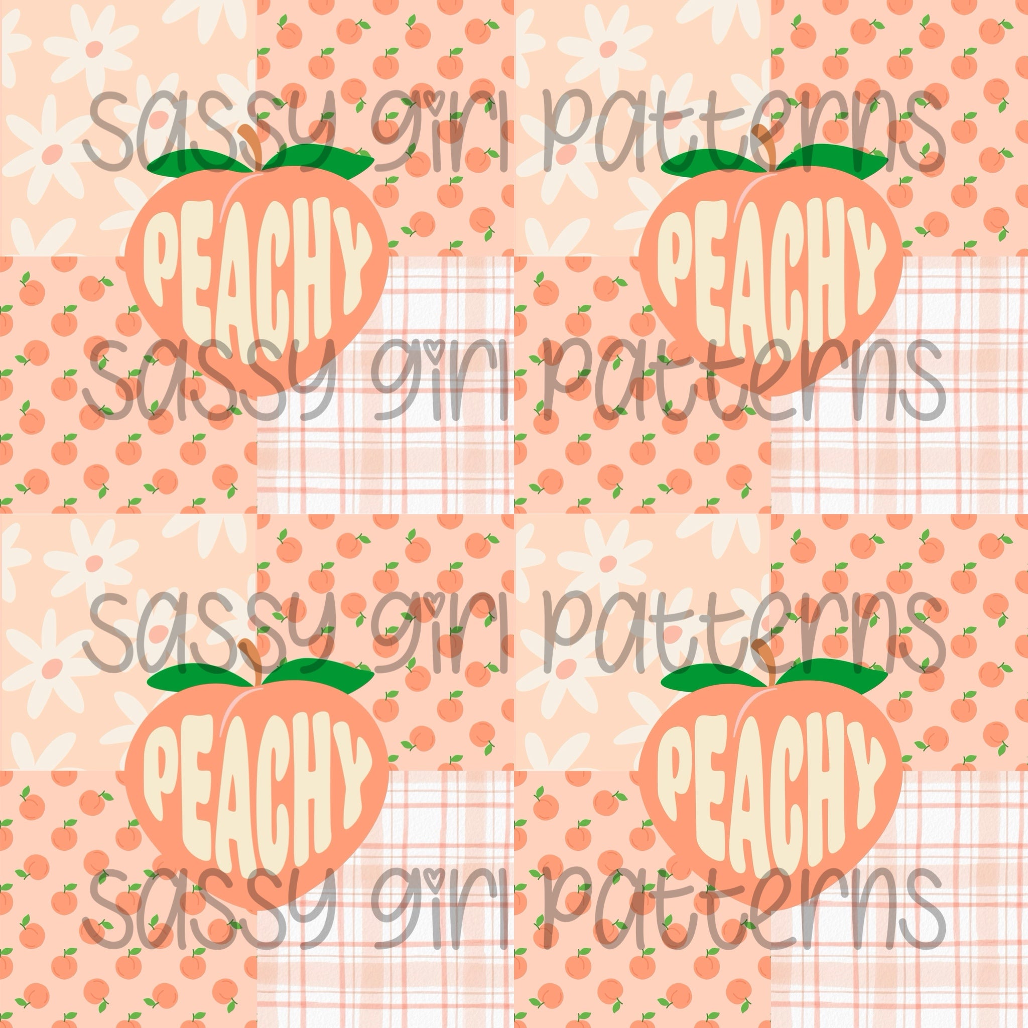Peachy patchwork – Sassy Girl Patterns