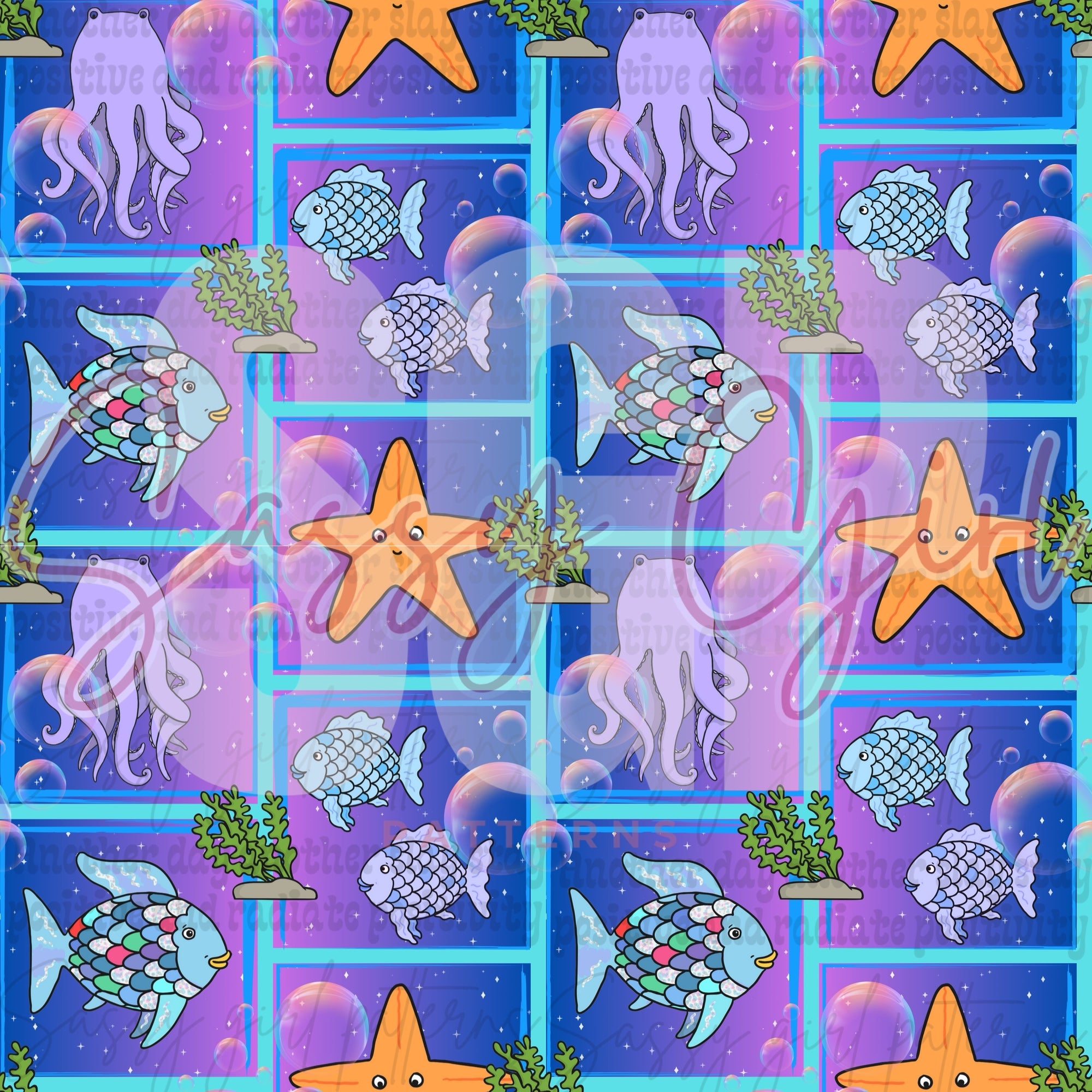Rainbow fish – Sassy Girl Patterns