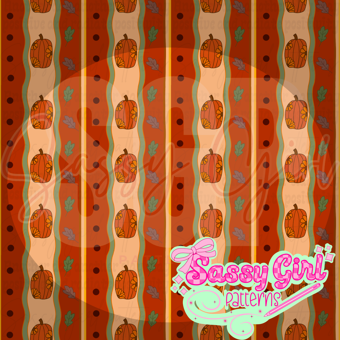 Pumpkin stripes – Sassy Girl Patterns