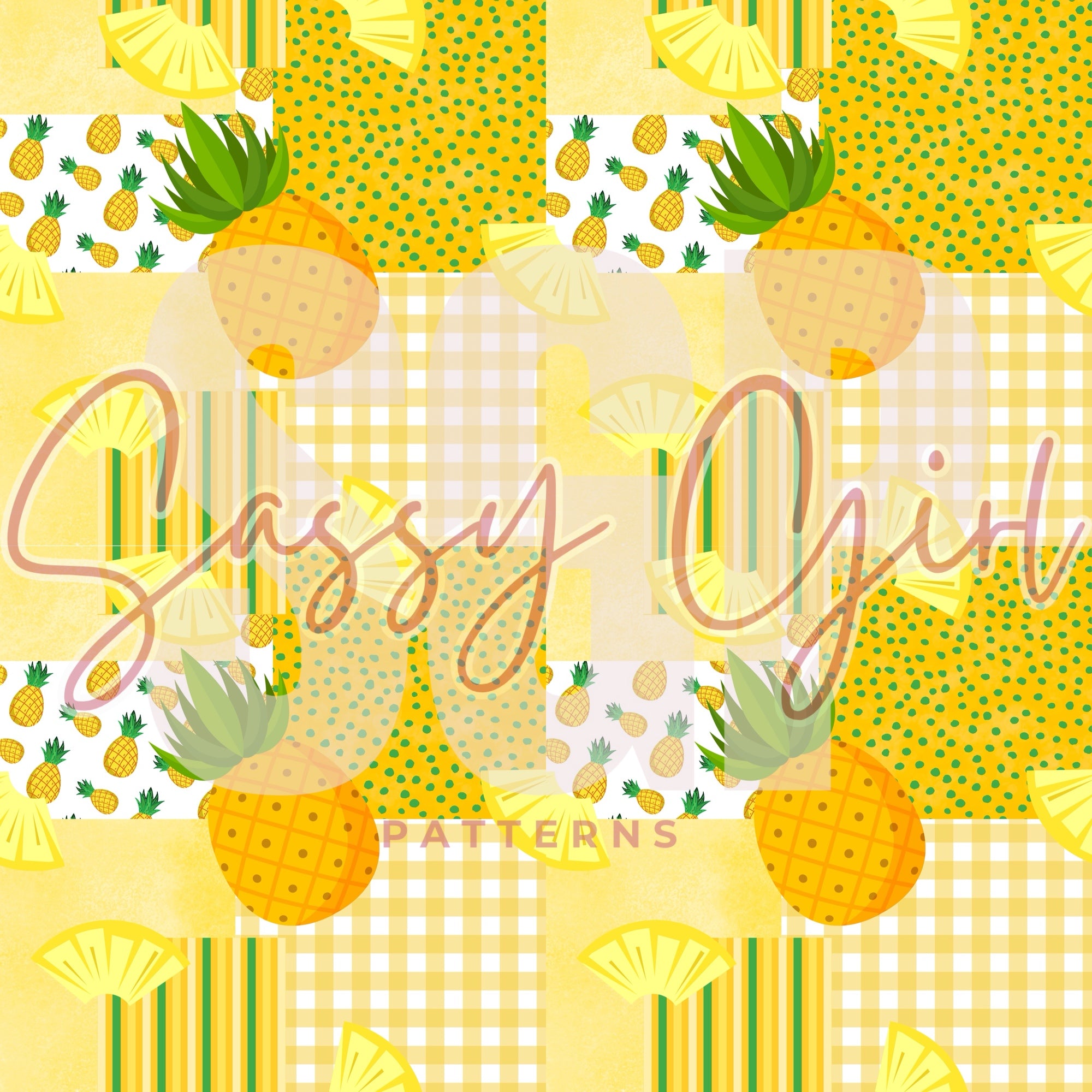 Pineapple patchwork – Sassy Girl Patterns