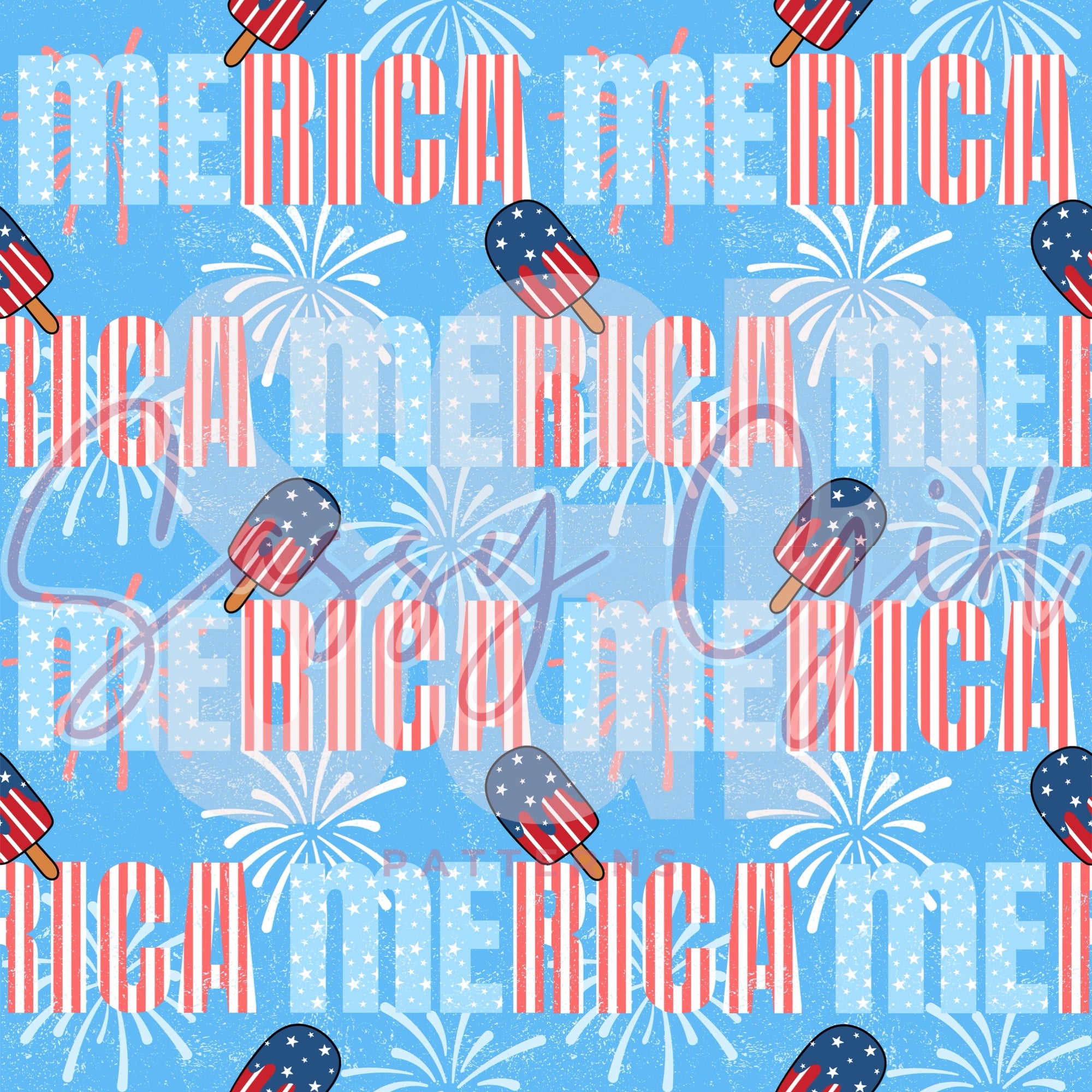 Merica popsicle – Sassy Girl Patterns