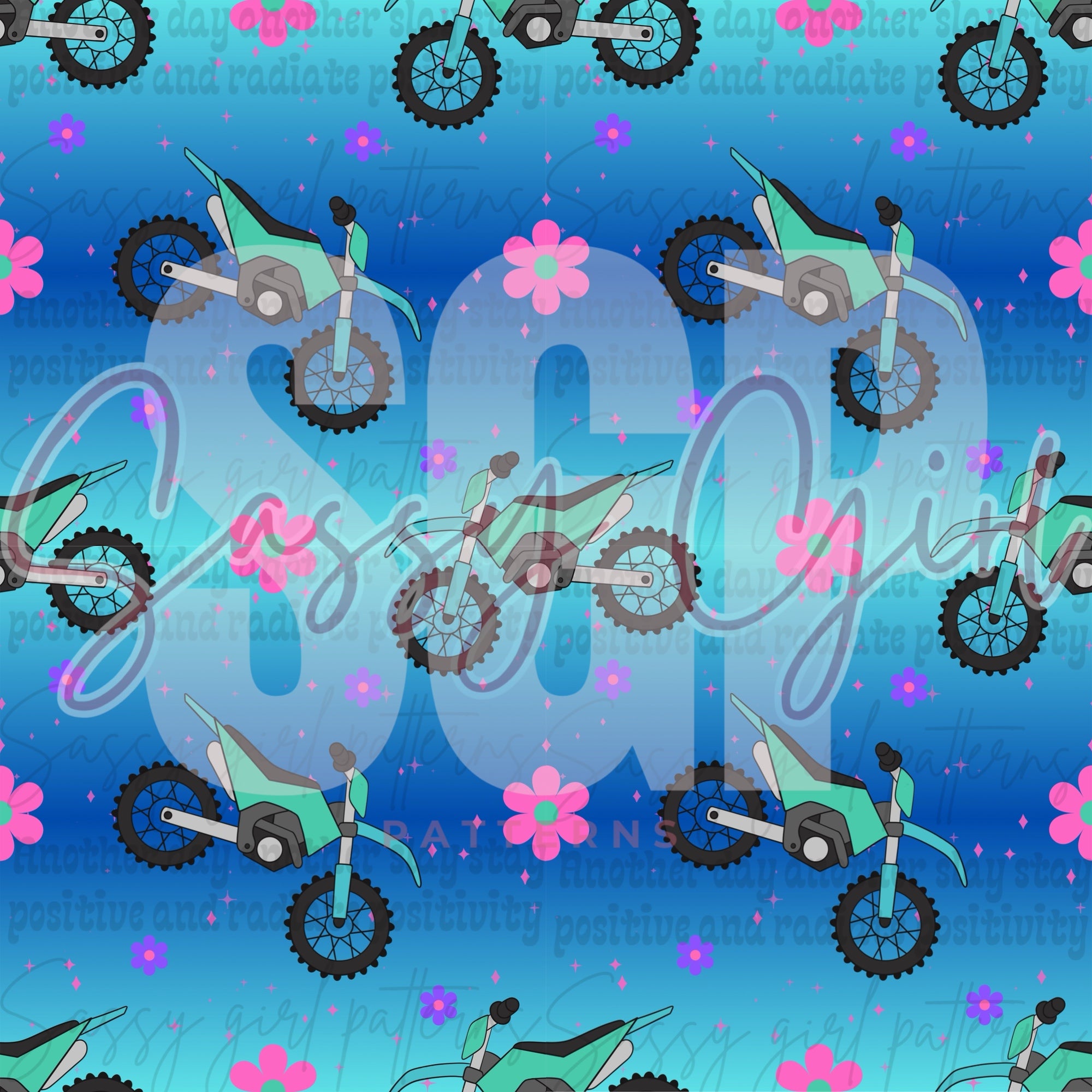 Girly dirt bikes – Sassy Girl Patterns
