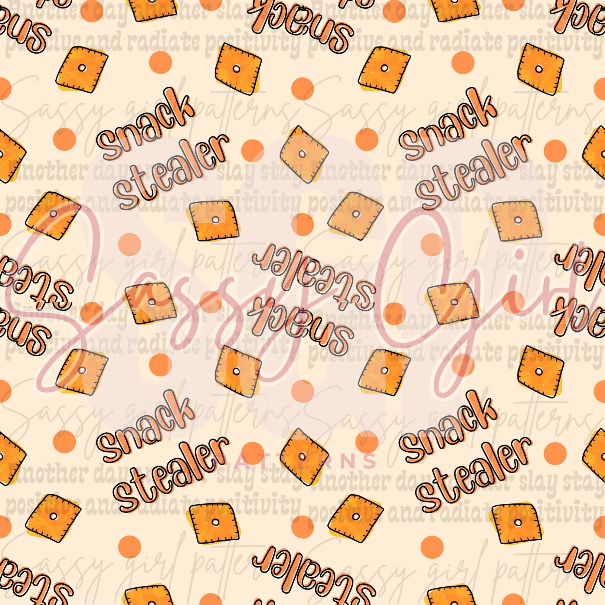 Snack stealer cheese it – Sassy Girl Patterns